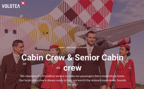 Volotea recrute des PNC - Salon des Formations Aéronautiques